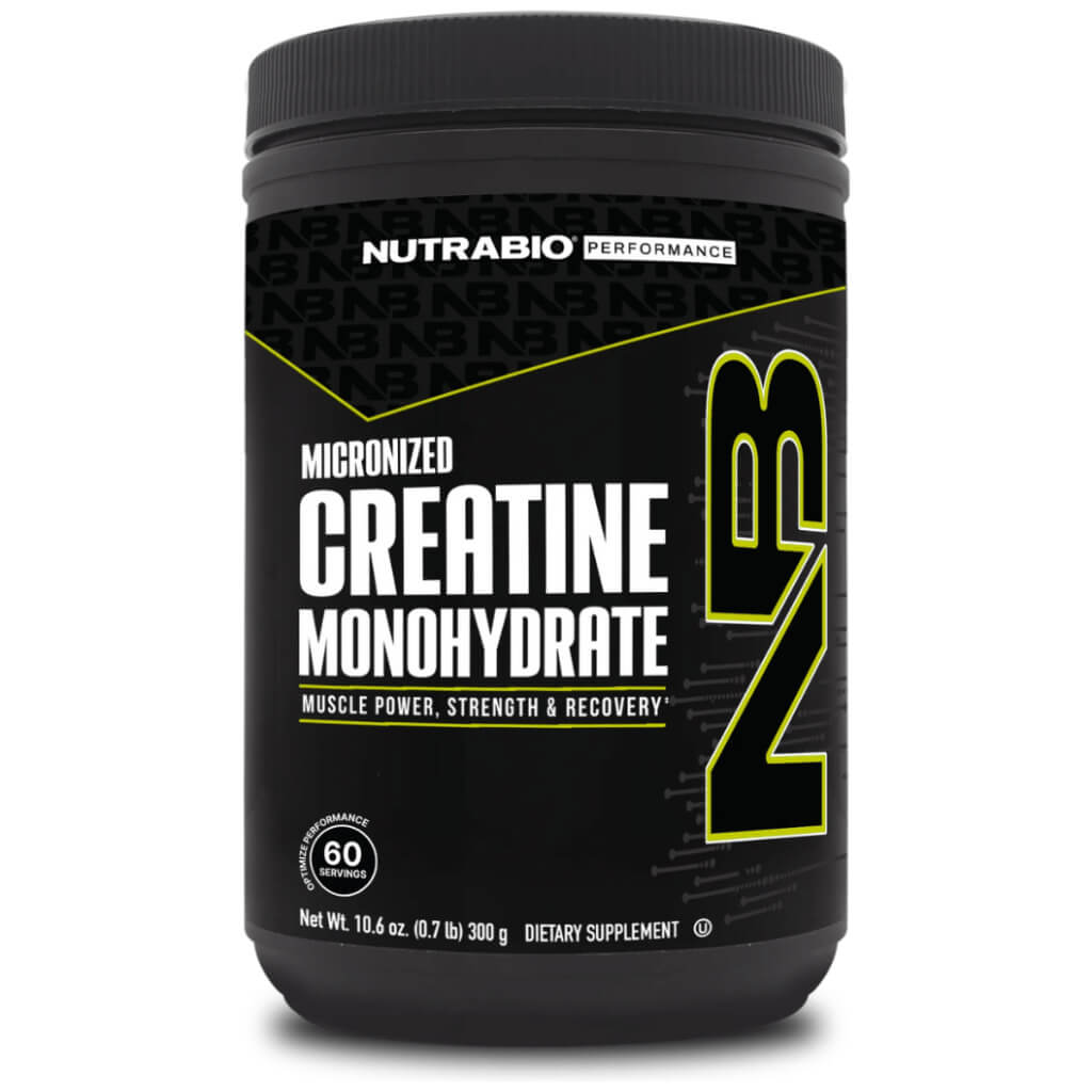Creatina Monohidratada Micronizada de 60 servidas Kosher | NutraBIO